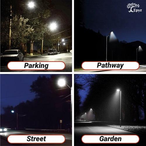 100 Watt Solar Street Light Without Pole (White Light) – Solar For Nature