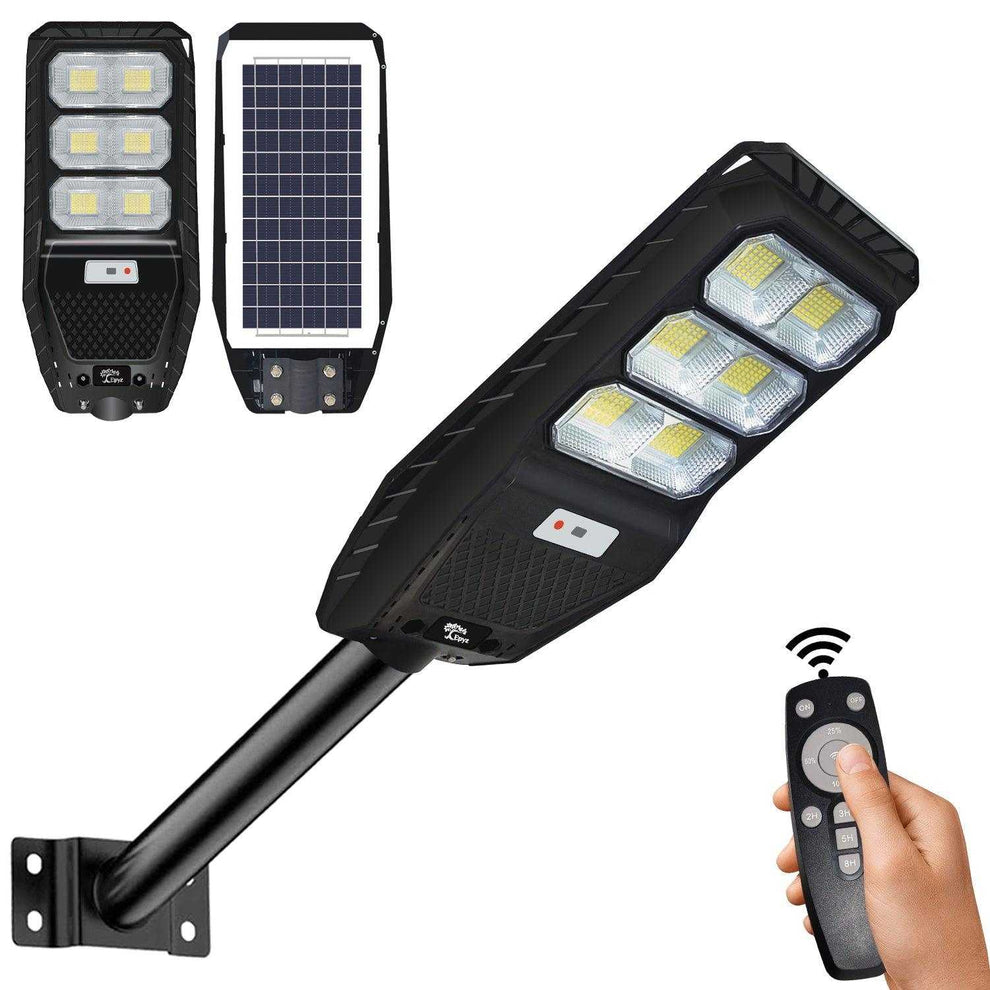 100Watt Solar Hexagon Street White Light