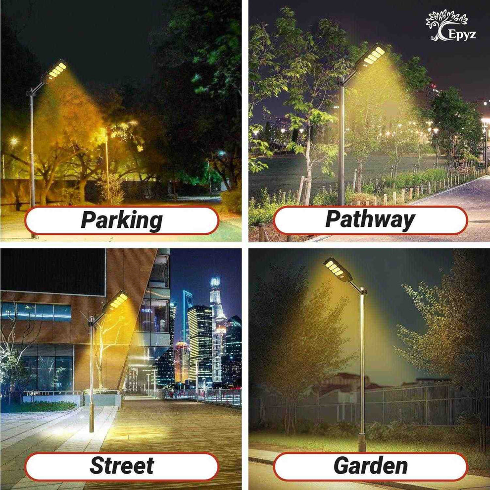 150 Watt Solar Street Light (Warm Light) – Solar For Nature