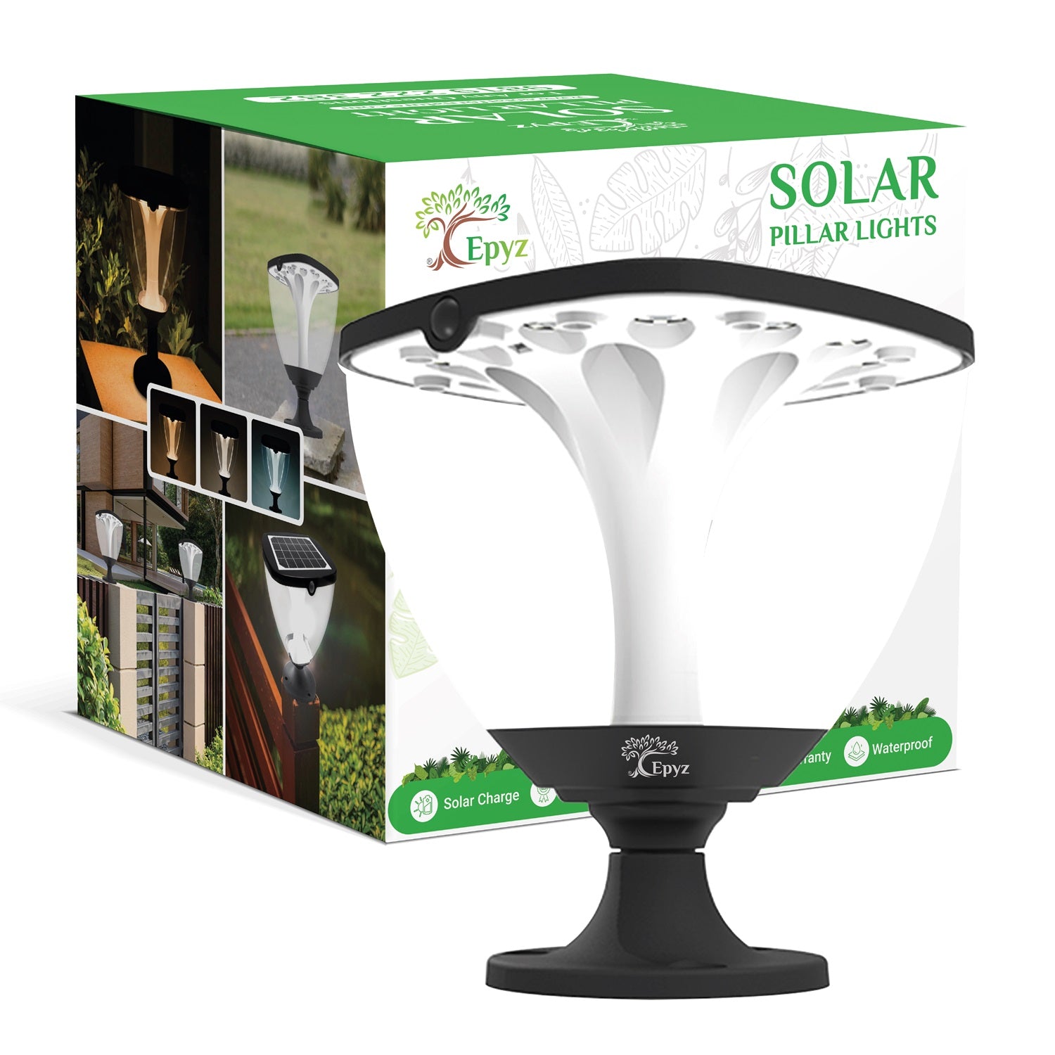 Pillar Lights | Outdoor Modern Pillar Lights – Solar For Nature