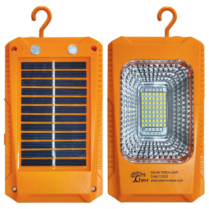 Solar Emergency Light Rechargeable LED Torch