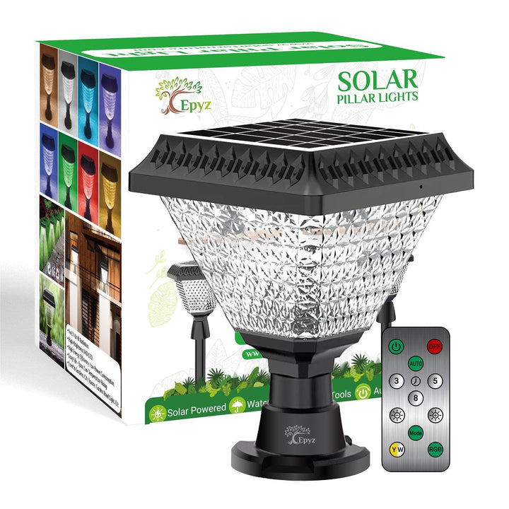 Buy Pillar Solar Lights For Outdoor – Stylish Solar Pillar Lights