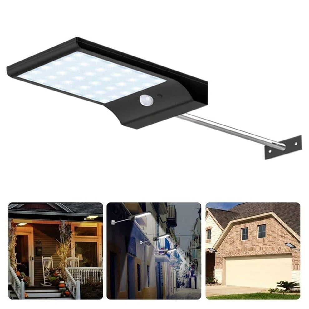 Solar 36 Led Motion Sensor Light With Pole