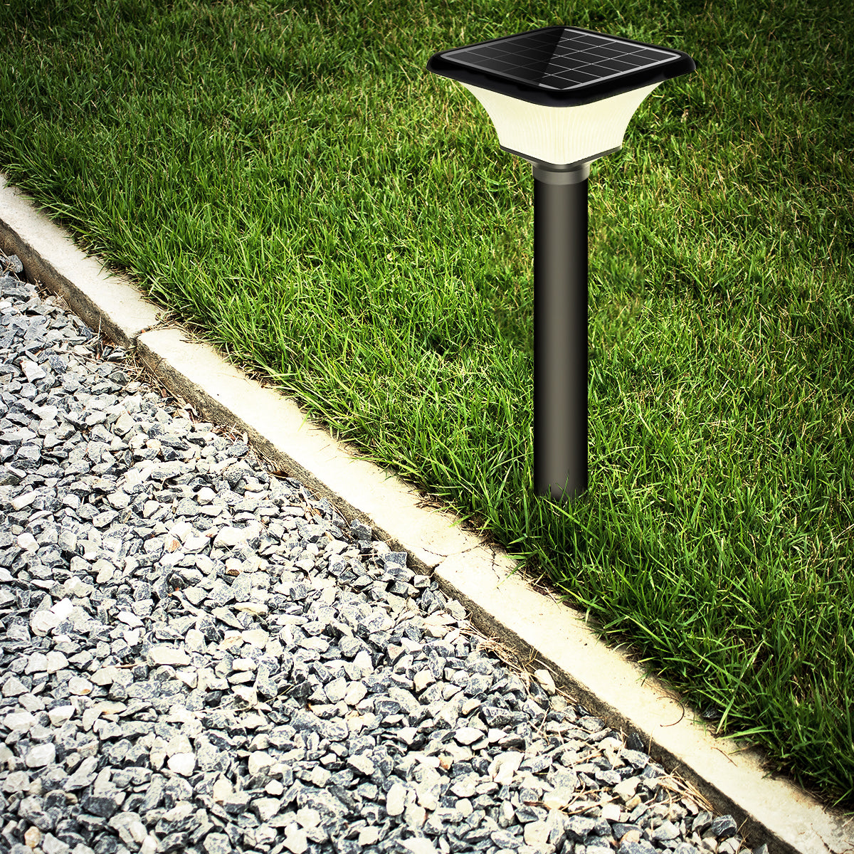 Solar Pillar Light Square With Long Pole for Outdoor - Epyz – Solar For ...