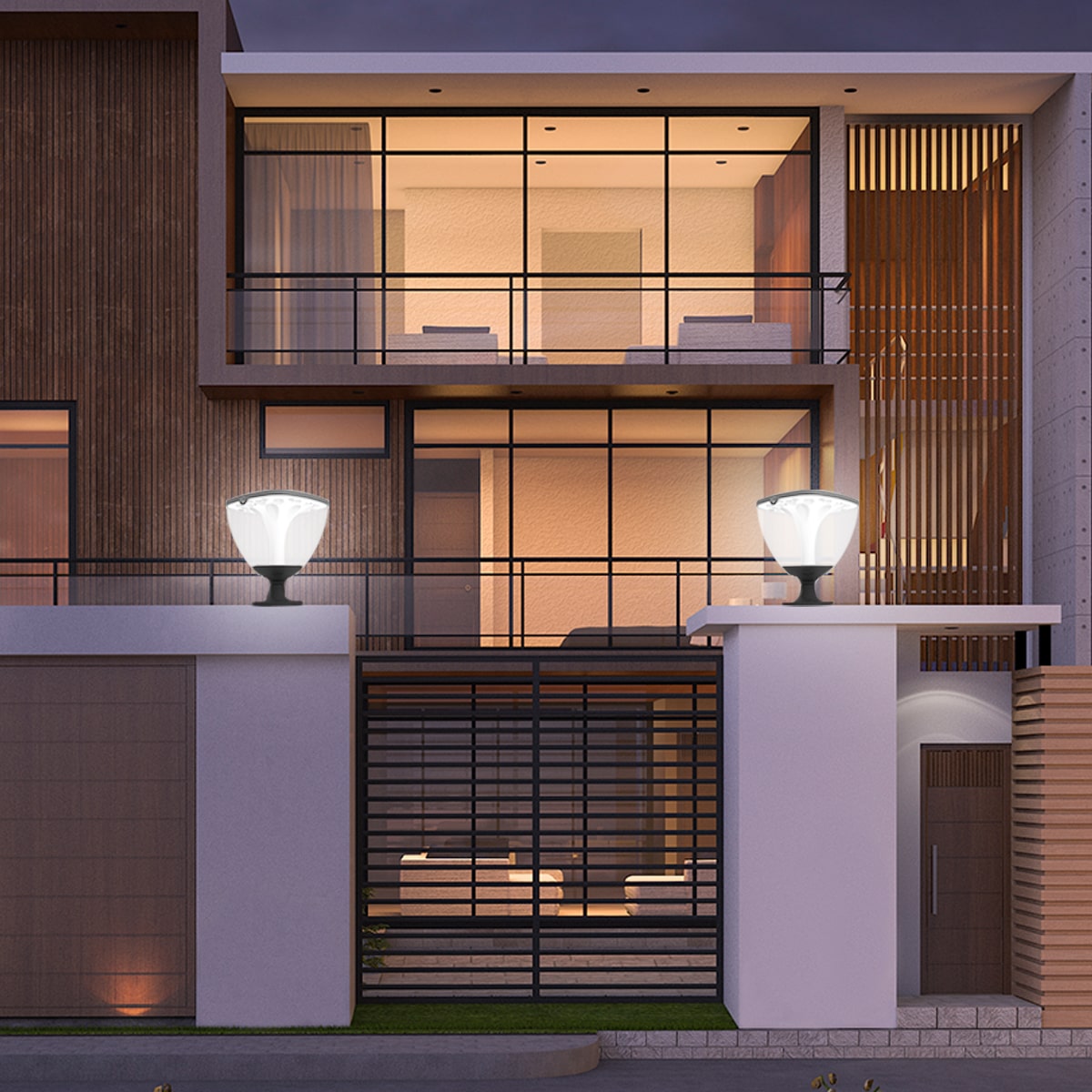 Pillar Lights | Outdoor Modern Pillar Lights - Solar For Nature